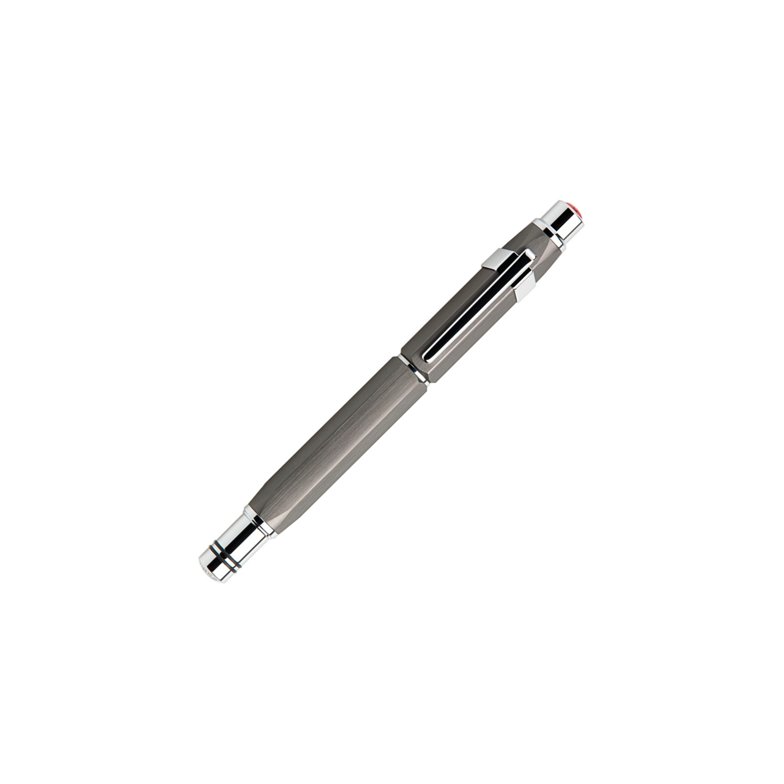TWSBI Precision Fountain Pen Gunmetal - scratch - The Writing Desk