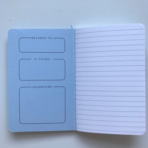 Darkstar Collection - Blue lined notebooks - The Writing Desk