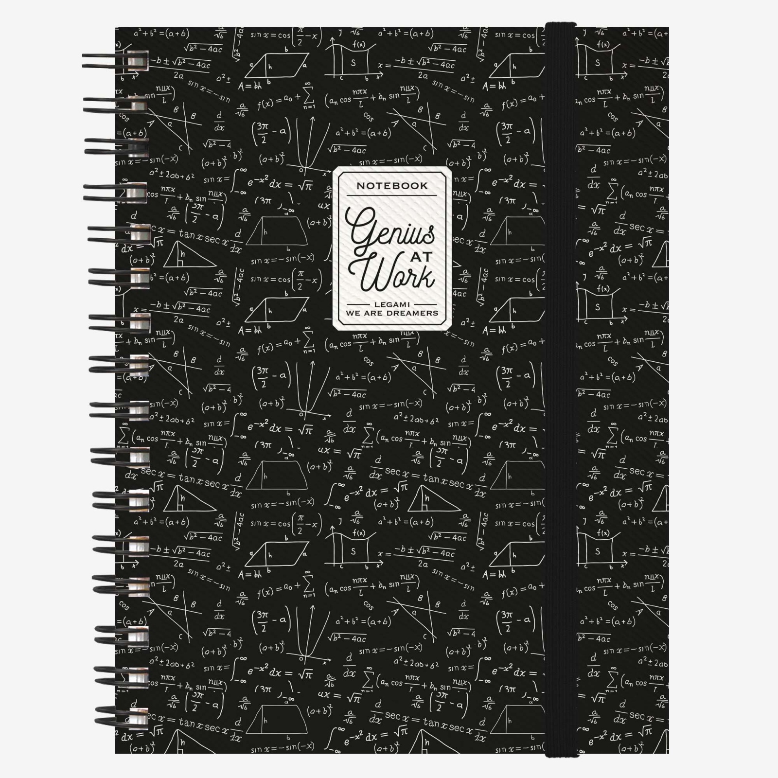 Legami Notebook A5 Wirebound Genius at Work - The Writing Desk